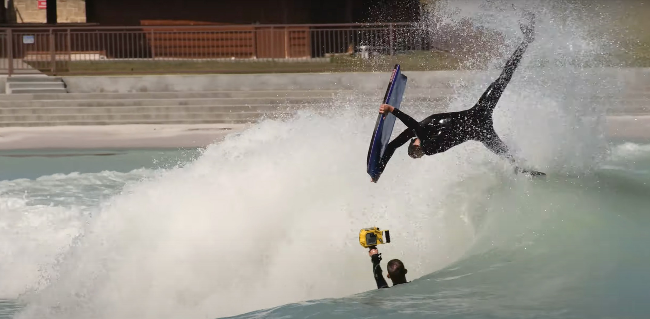 Tanner Mc Daniel | Bodyboarding piscina de olas | Waco, Texas, USA ...