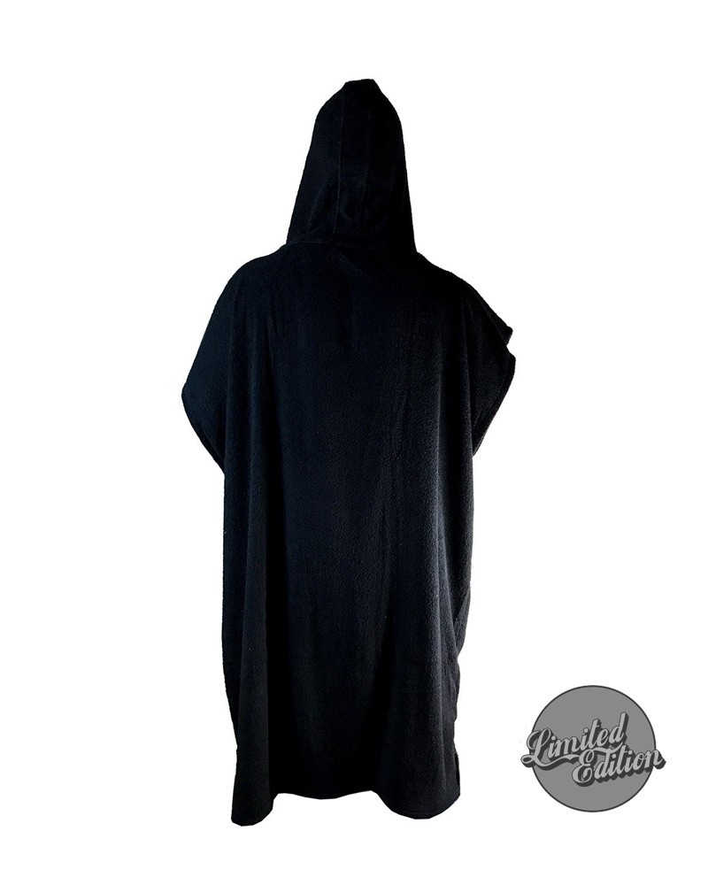 Poncho toalla LIMITED EDITION - Negro