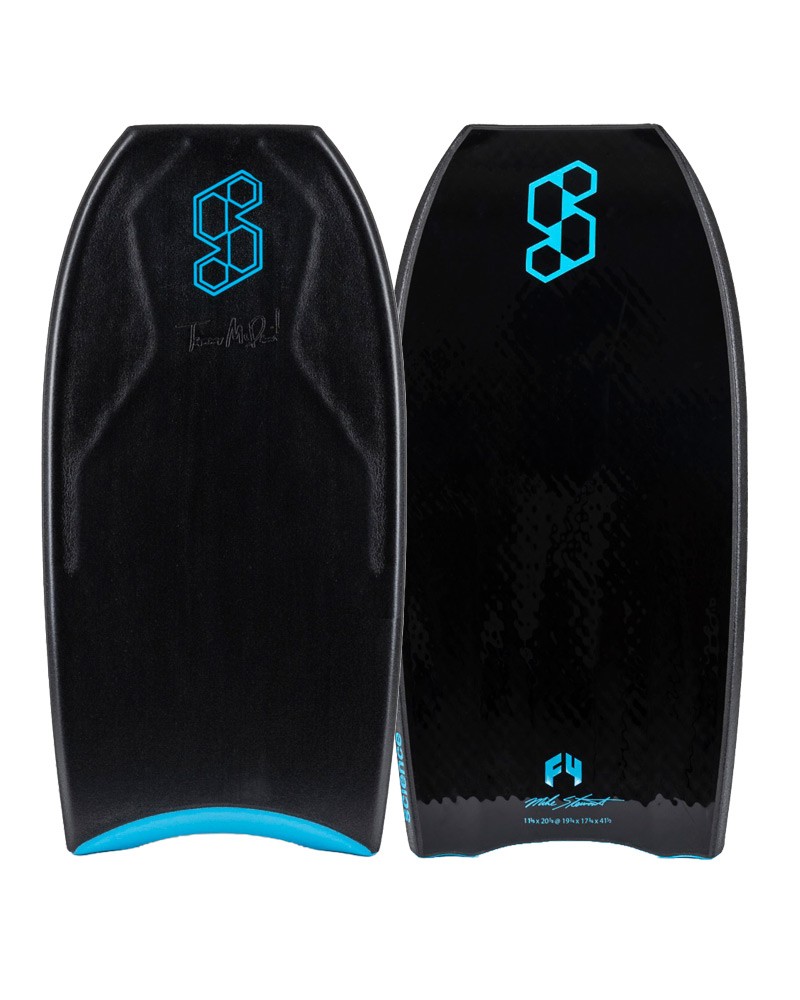 Bodyboard SCIENCE Tanner McDaniel LTD Tri Quad F4 - Negro & Turquesa ...