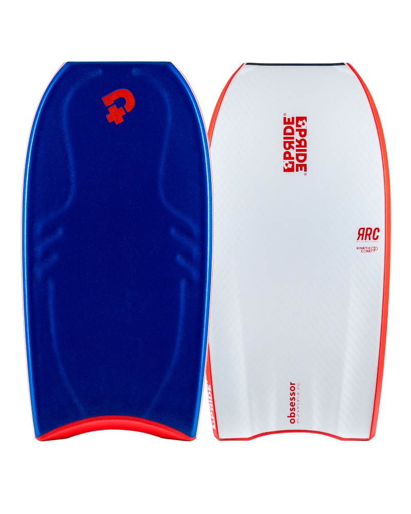Bodyboard PRIDE Obsessor PP SDC Liam Lucas Pro Model - Azul & Rojo